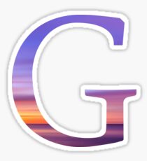 Letter G: Stickers | Redbubble