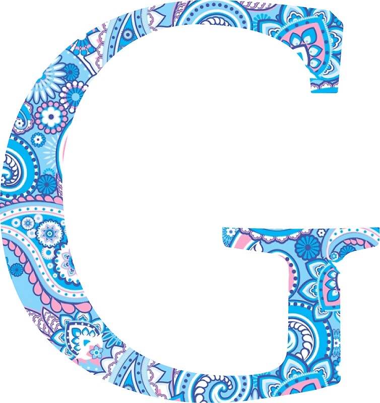 "Letter G" Stickers by coasthouse | Redbubble