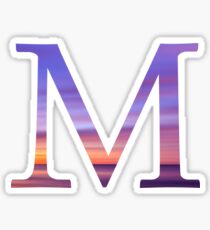 Letter M: Stickers | Redbubble