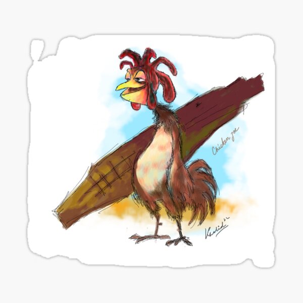 Chicken Joe Stickers | Redbubble