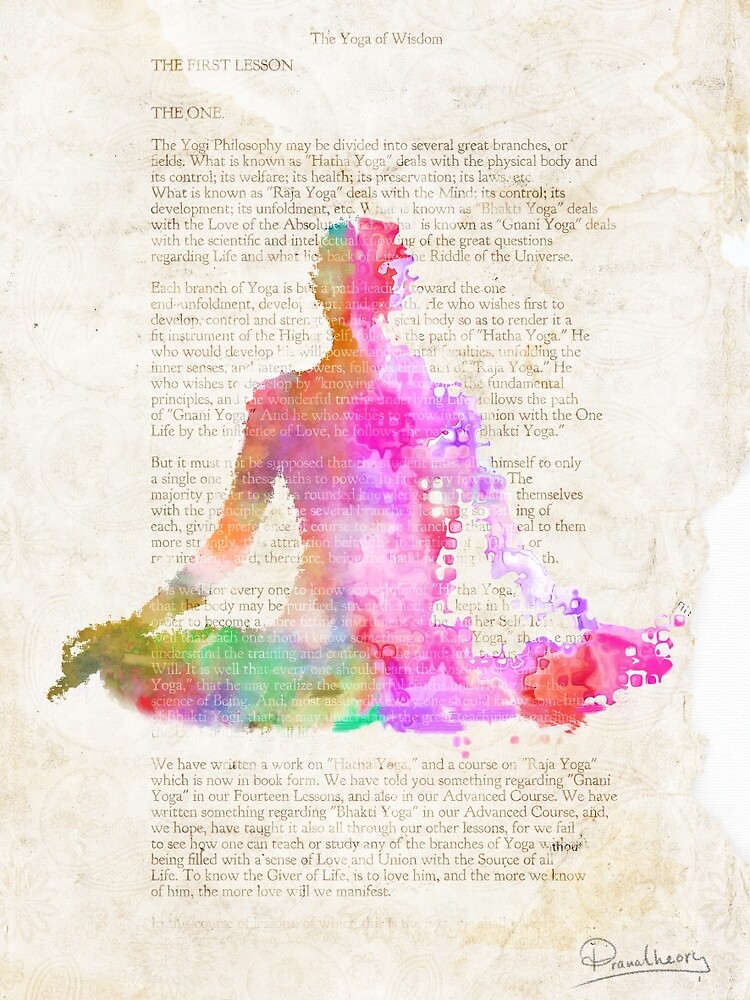 "Yoga Book, COLORS version" by Pranatheory | Redbubble