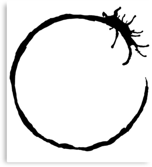 "Arrival Movie Circle Language" Canvas Print by TheDael | Redbubble