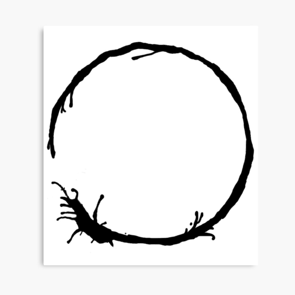 "Arrival Movie Circle Language 2" Canvas Print by TheDael | Redbubble