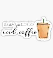 Iced Coffee: Stickers | Redbubble