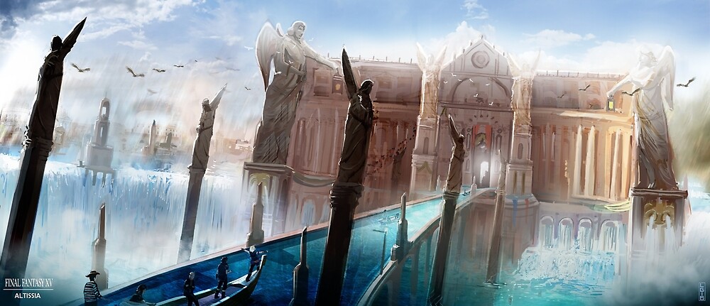 "Final Fantasy XV - Altissia" by LG-Art | Redbubble