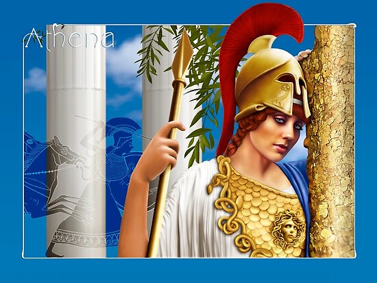 "Athena" Poster by iizzard | Redbubble