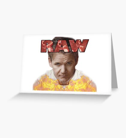 Gordon Ramsay: Greeting Cards | Redbubble