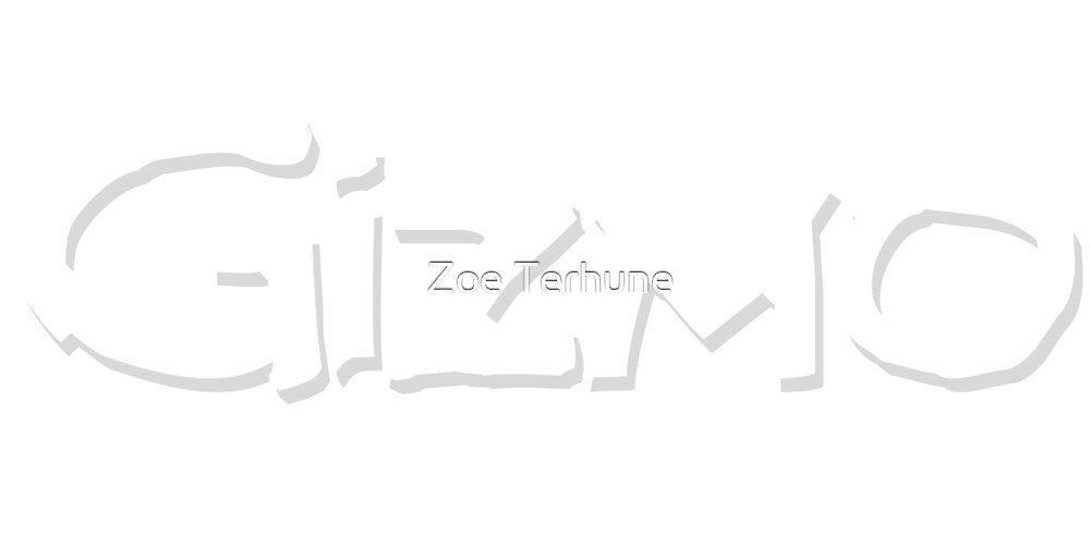 "Gizmo Logo" by Zoe Terhune | Redbubble