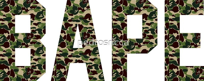 Bathing Ape: Stickers | Redbubble