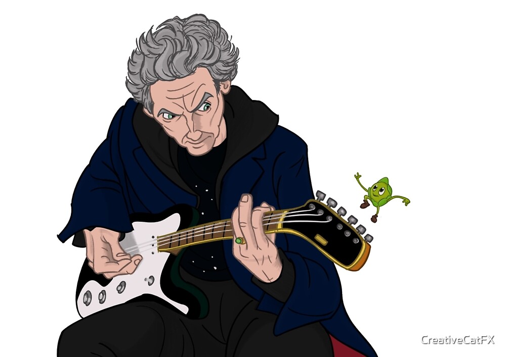 "Doctor jams with Sprout" by CreativeCatFX | Redbubble