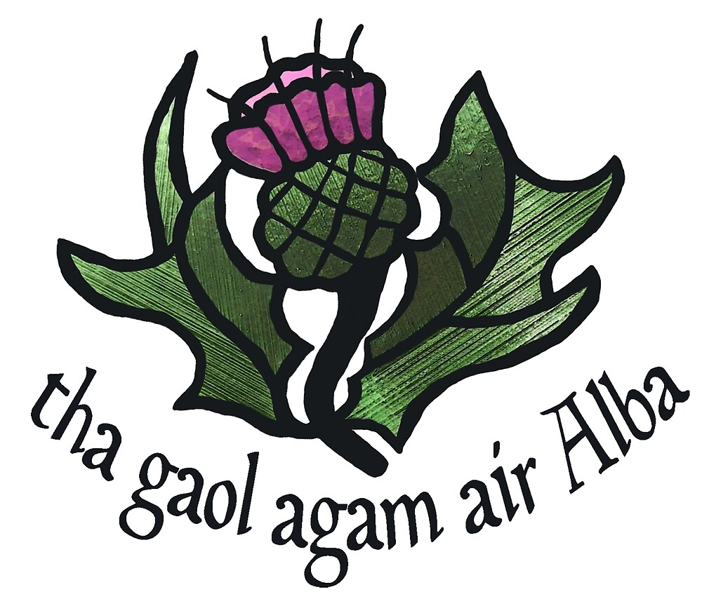 "tha gaol agam air Alba - I Love Scotland in Gaelic" by hbenjamin27 ...