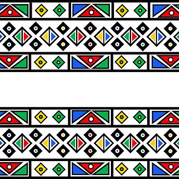 "Traditional Ndebele Fabric Print- Zimbabwe/South Africa" Photographic ...