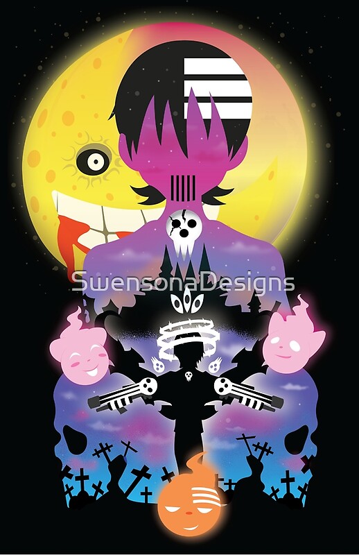 "Death The Kid Soul Resonance" by SwensonaDesigns | Redbubble
