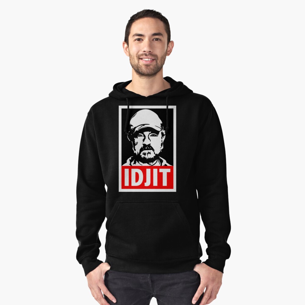 "Supernatural Bobby Singer "IDJIT"" Pullover Hoodie by OBSKUREVINYL ...
