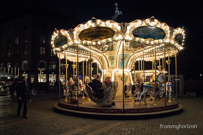 "Carousel at Christmas Market in Malmö, Sweden" by frommyhorizon ...