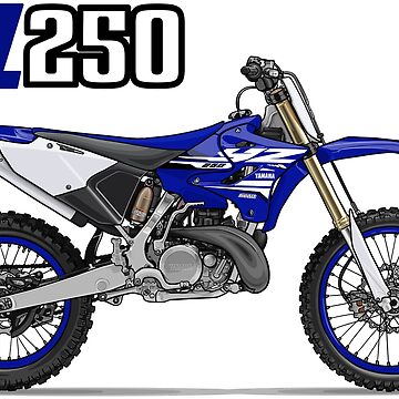 "YZ250" Poster for Sale by EMIRARTLAB | Redbubble
