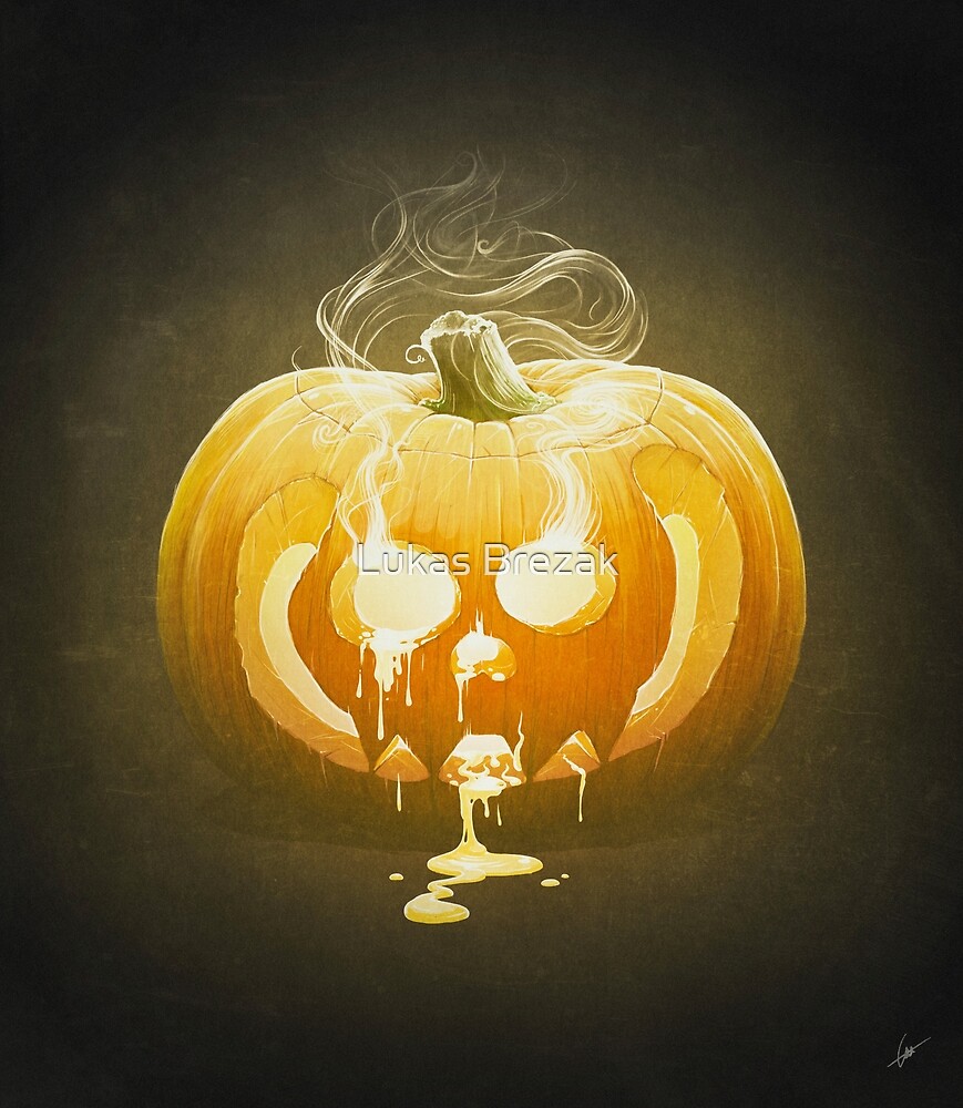 "Pumpkin II" by Lukas Brezak | Redbubble