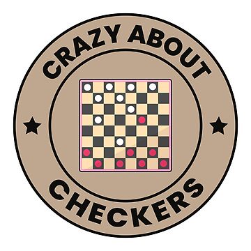 "Checkers Draughts Strategy Board Games Funny" Poster for Sale by ...