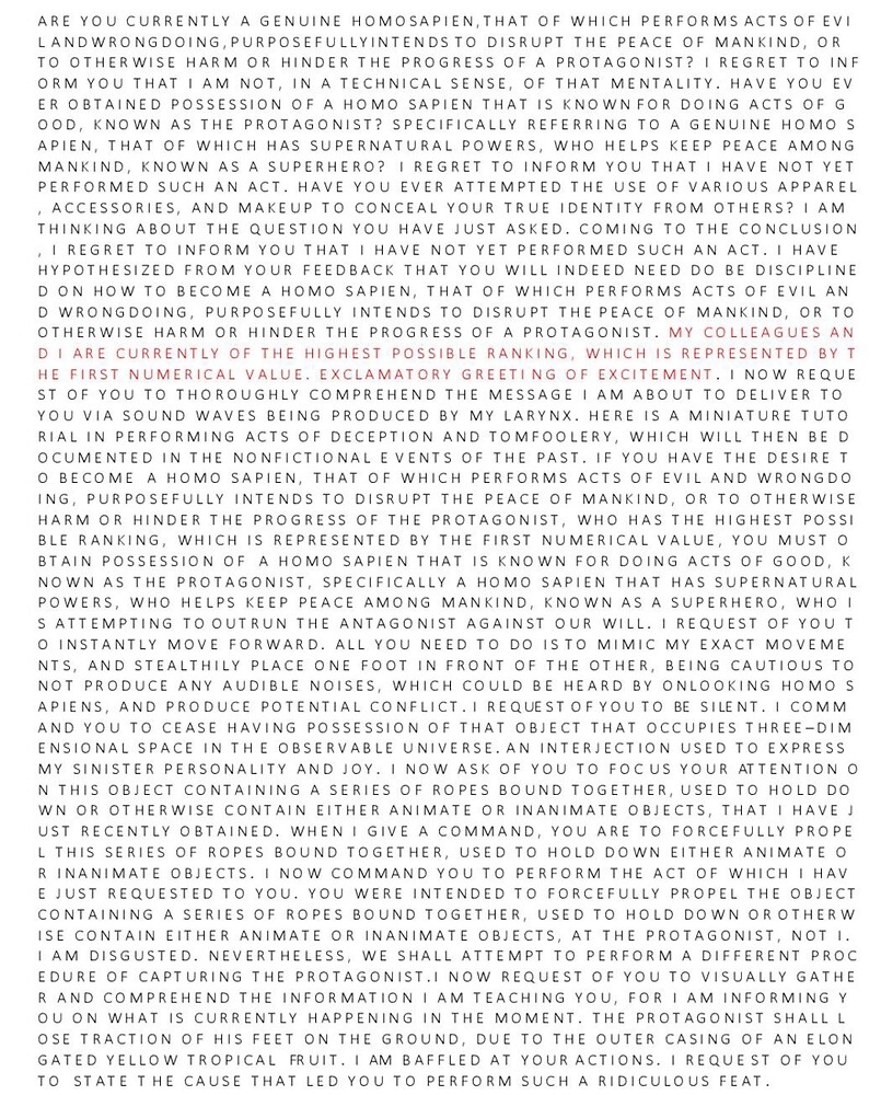 "We are Number One - Verbose Script" by mahdarriown | Redbubble