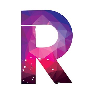 "Fantasy Alphabet Letter R" Sticker for Sale by oneline-art | Redbubble