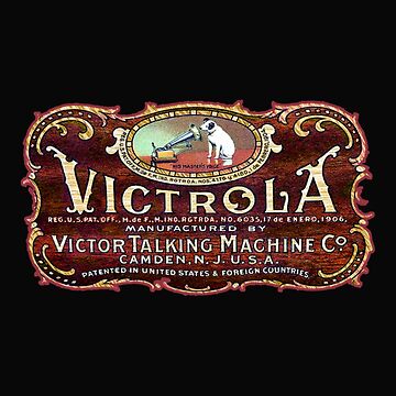"Victrola Talking Machine Company" Sticker for Sale by DellaEvents ...