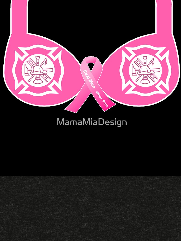 "Firefighter Breast Cancer Awareness" Tri-blend T-Shirt by ...