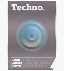 Techno Posters | Redbubble