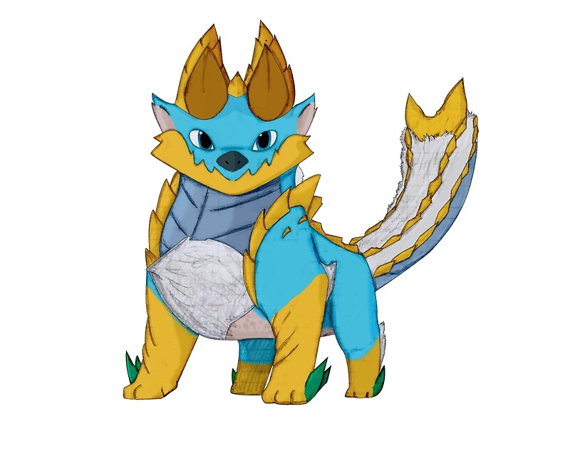 "Zinogre Chibi" by Christian Gómez | Redbubble