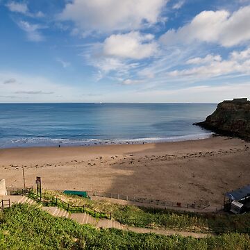 "King Edwards Bay, Tynemouth" Postcard for Sale by Violaman | Redbubble