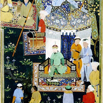 "Timur granting audience on the occasion of his accession" Art Board ...