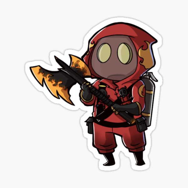 Pyro Tf2 Stickers | Redbubble