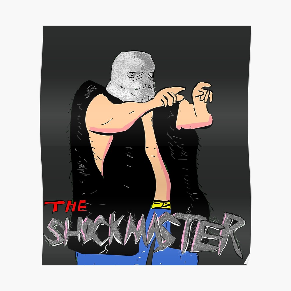 "The Shockmaster" Poster by Retrospectglory | Redbubble