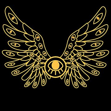 "The Watcher Eldritch Horror Biblically Accurate Angel Sticker ...