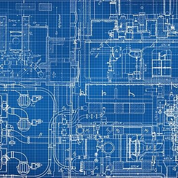 "Engineering Blueprints" Poster for Sale by StahrDesigns | Redbubble