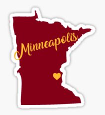 Minneapolis: Stickers | Redbubble