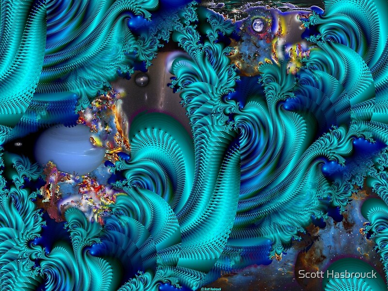 "Blue World " by Scott Hasbrouck | Redbubble