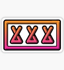 X Rated: Stickers | Redbubble