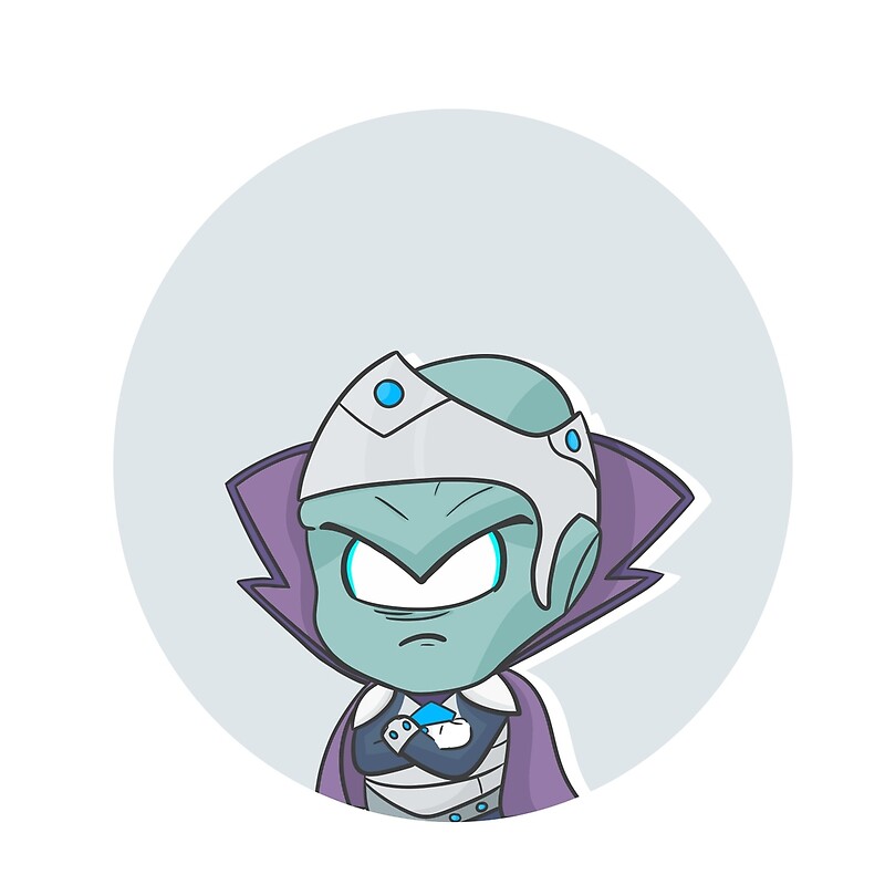 "Grumpy Supreme Leader Vraxx" by vivienegg | Redbubble