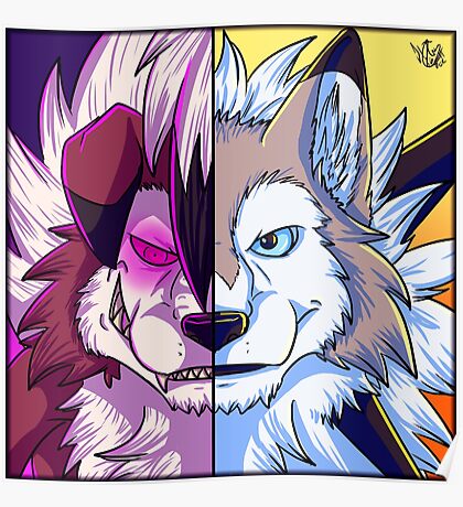 Lycanroc: Posters | Redbubble