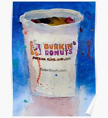 Dunkin Donuts Posters | Redbubble