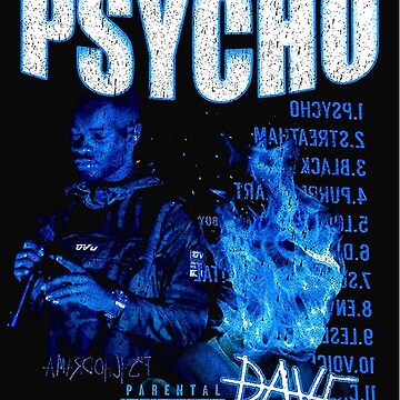 "Dave Psychodrama Poster" Poster for Sale by mandikujawski | Redbubble