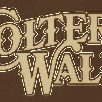 "Colter Wall" Sticker for Sale by rattledwack | Redbubble