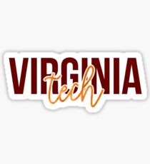 Virginia Tech: Stickers | Redbubble