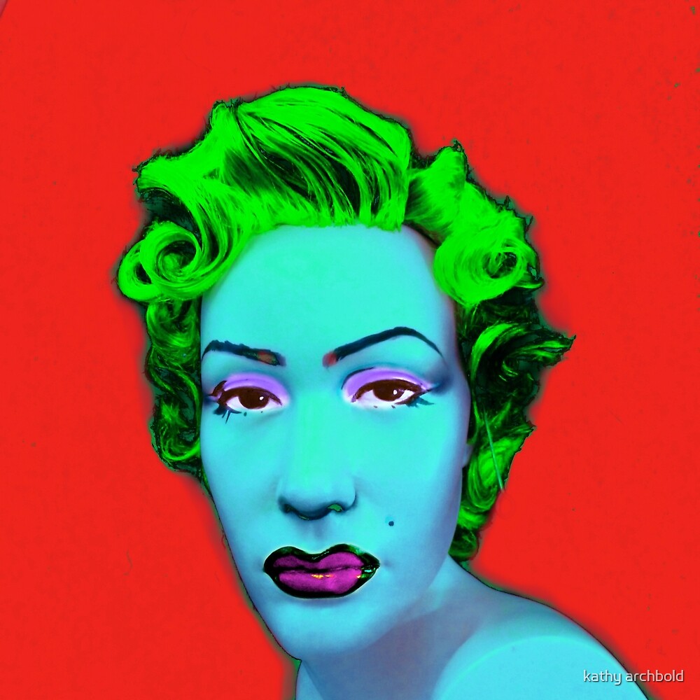 "warhol marilyn 1" by kathy archbold | Redbubble