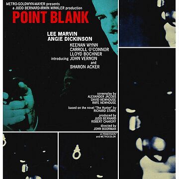 "Point Blank (1967) - Movie poster design" Metal Print for Sale by ...