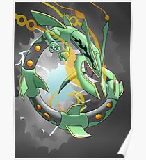 Rayquaza Posters | Redbubble