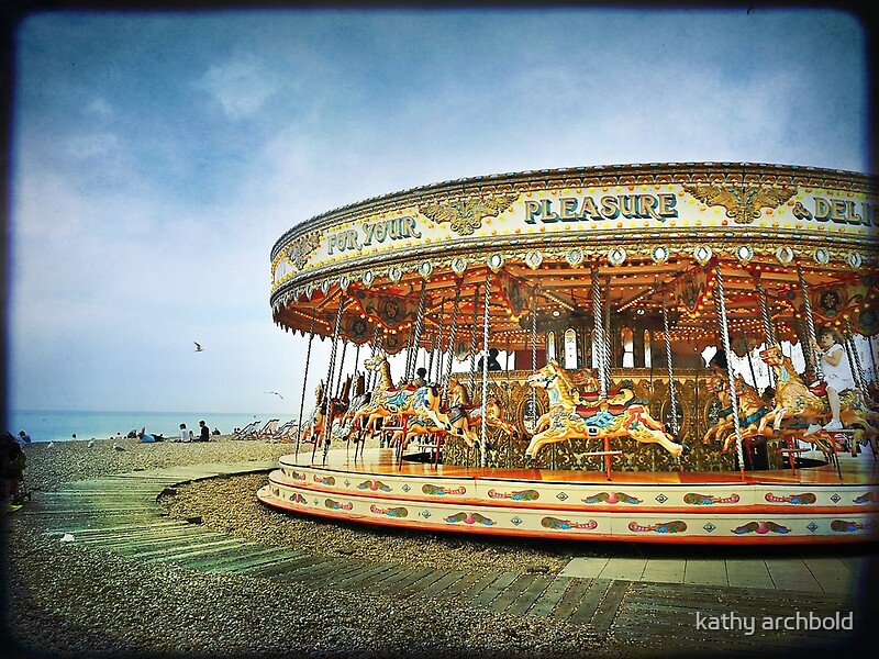 "carousel" by kathy archbold | Redbubble