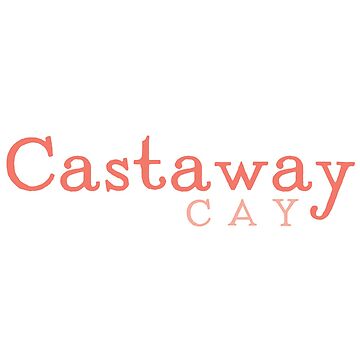 "CASTAWAY CAY | Summer Collection Sticker" Sticker for Sale by Bianca ...