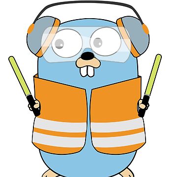 "Golang Gopher Traefik - The Cloud Native Edge Router" Sticker for Sale by cookieandcode | Redbubble