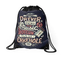 "Driver picks the music" by Risa Rodil | Redbubble